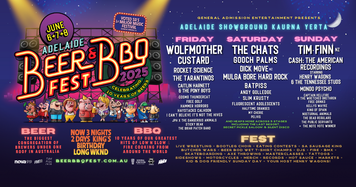 Adelaide Beer & BBQ Festival Is Celebrating 10 Years of Beers This Year! | Breaking News | Moshtix